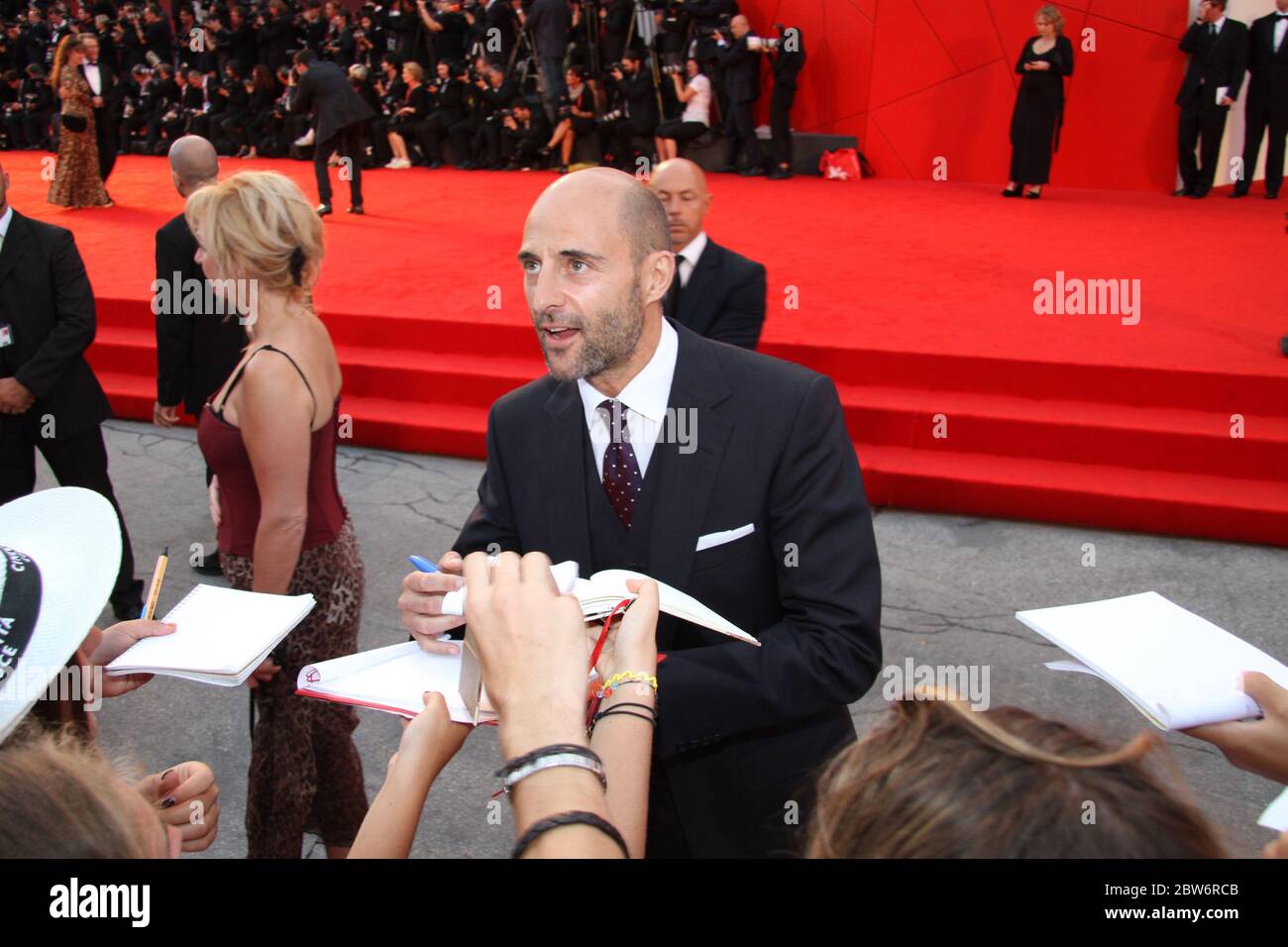 VENICE, ITALY - SEPTEMBER 05: Mark Strong attend the "Tinker, Tailor ...