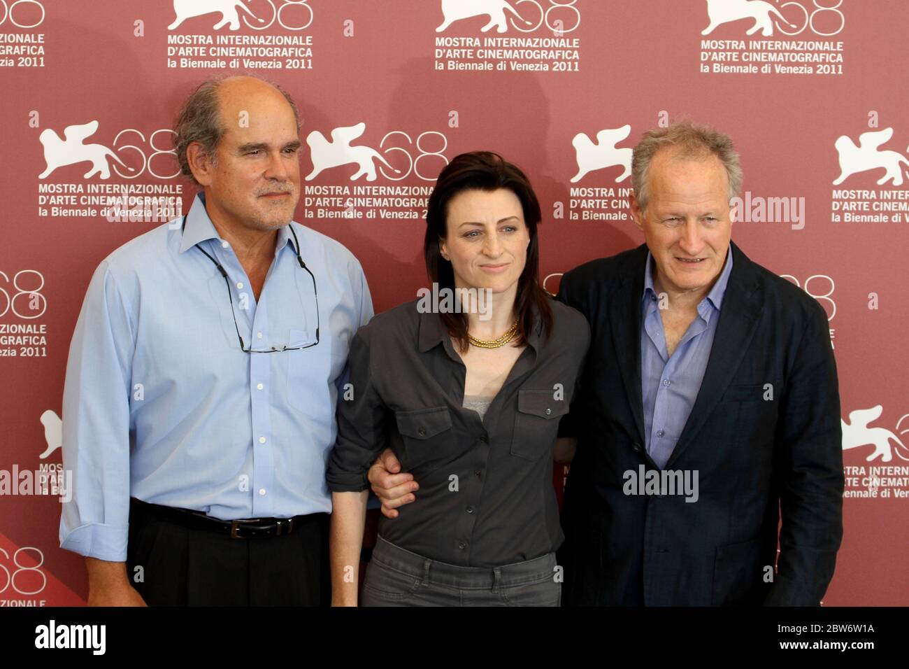 VENICE, ITALY - SEPTEMBER 09: Donald F. Ferrarone, Ami Canaan Mann and ...