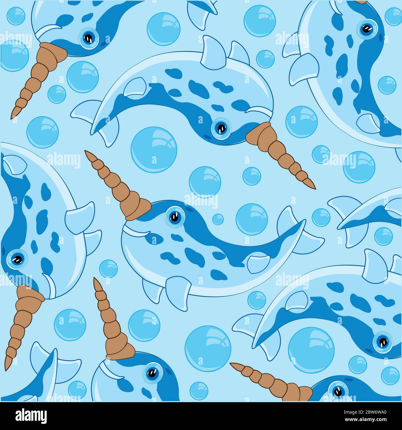 Cute Narwhal Wallpaper