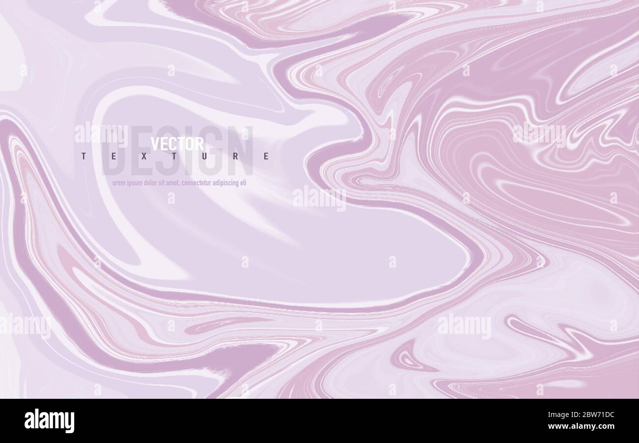 Abstract pastel pink marbled surface paints waves and swirls texture ...