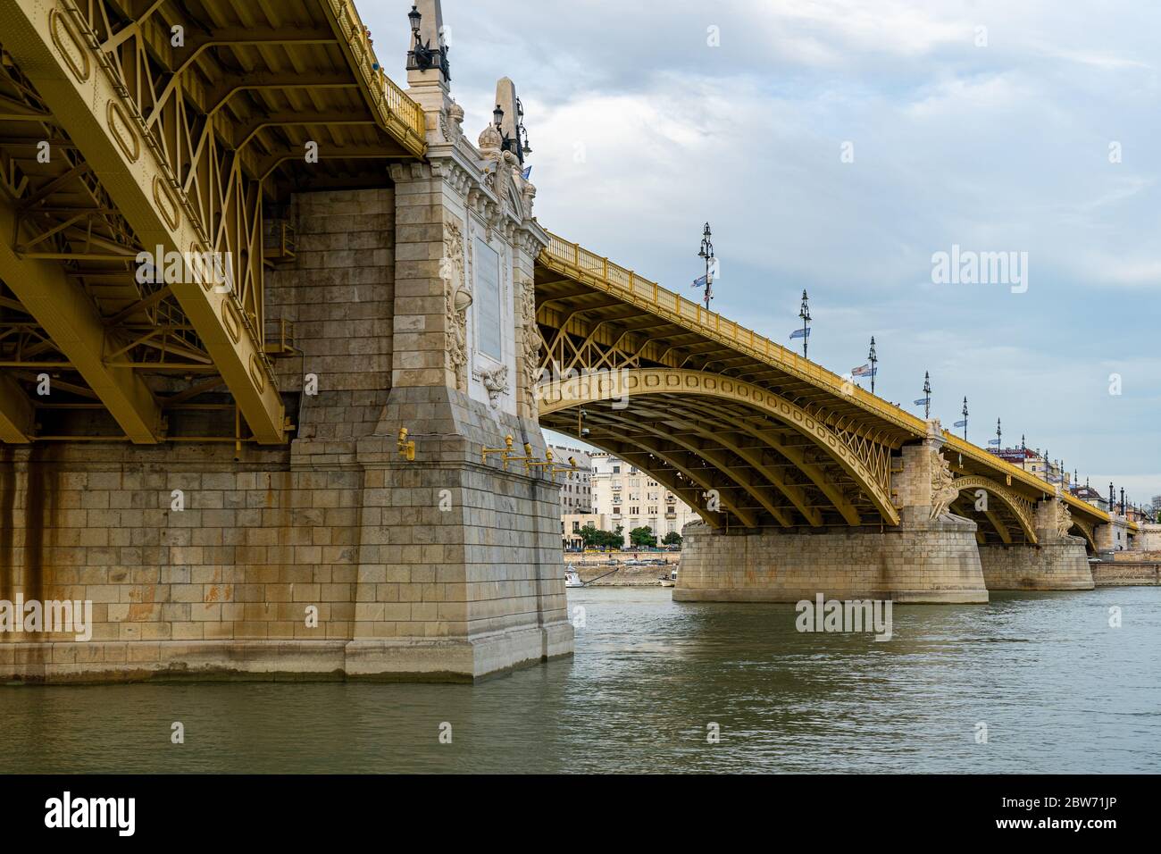 Margaret Bridge in Budapest, Hungary Stock Photo - Alamy