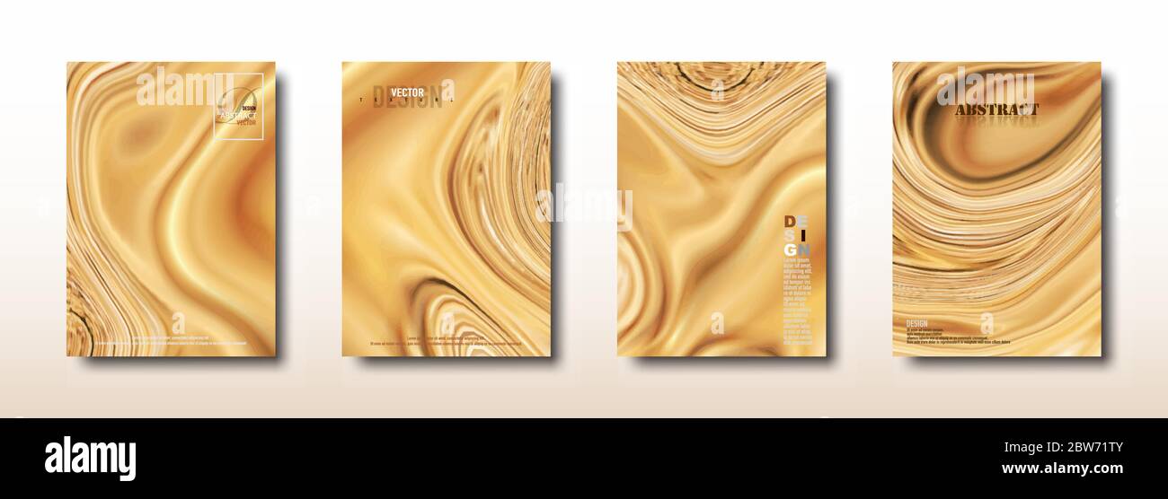 Brown abstract swirls pattern hi-res stock photography and images - Alamy