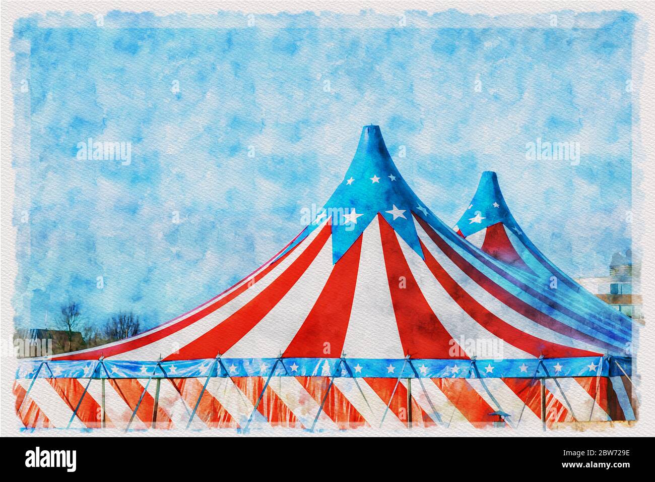 Circus Painting