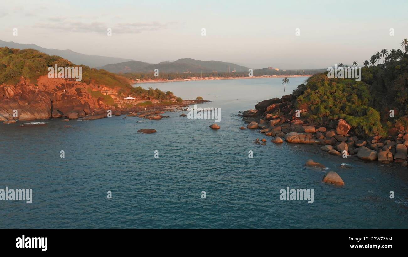 India goa state aerial hi-res stock photography and images - Alamy