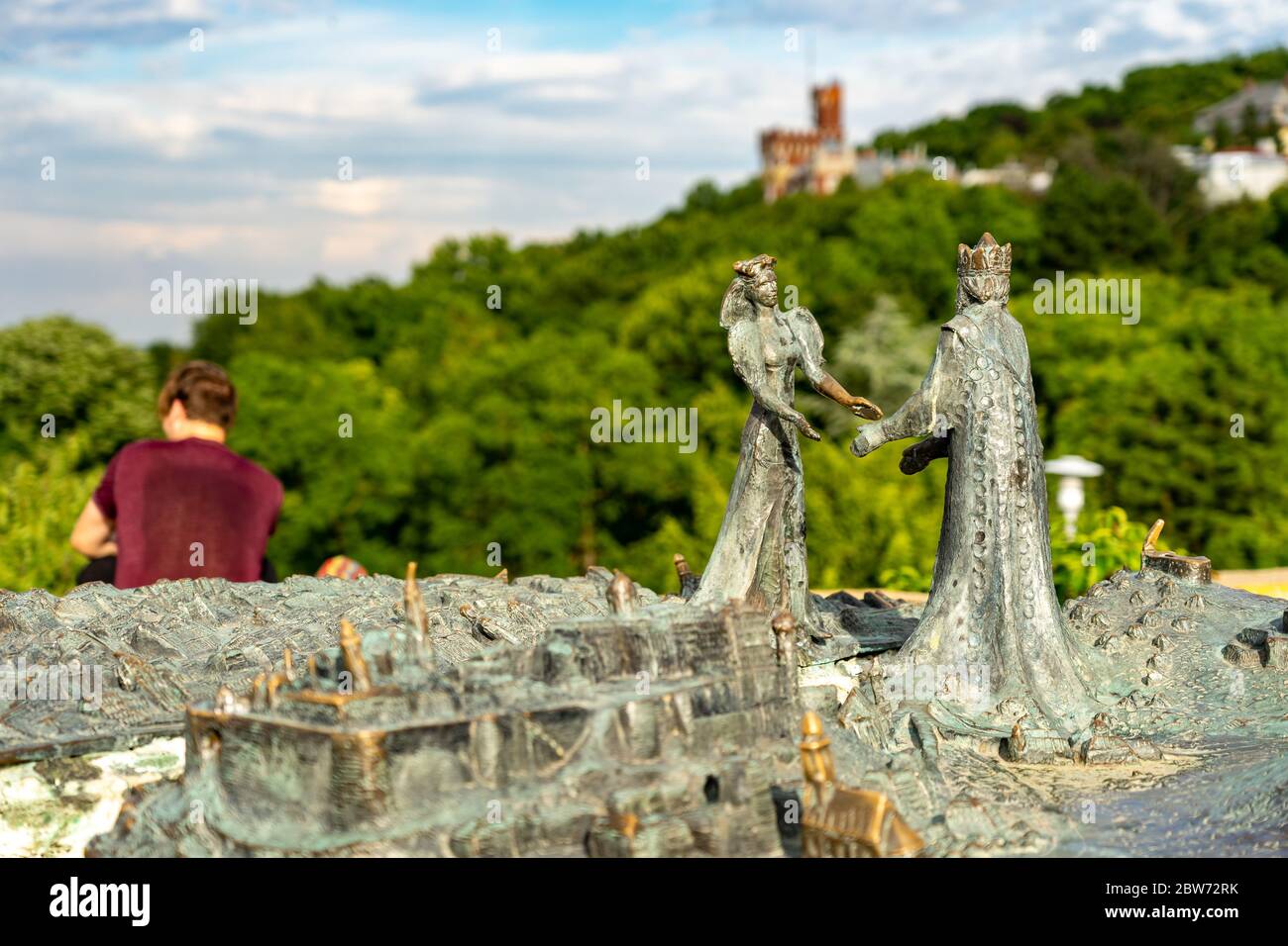 The Garden of Philosophers in Budapest, Hungary Stock Photo - Alamy
