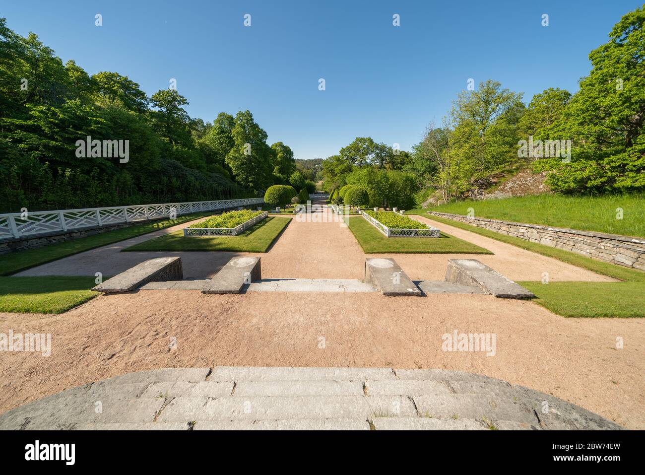 Gunnebo house and gardens are a manison from the 18th century and ...
