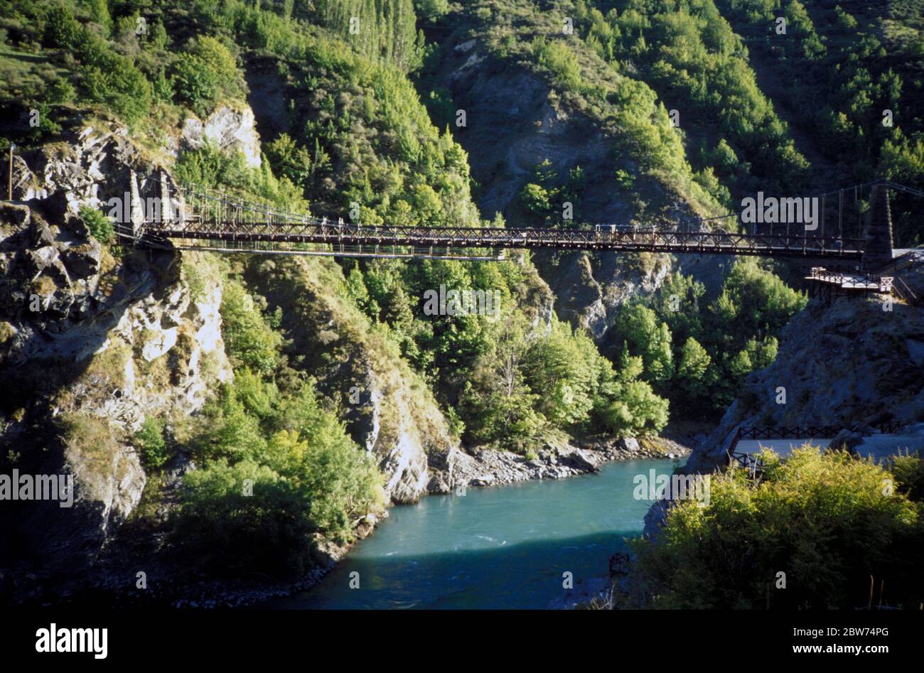 Kawarau gorge suspension hi-res stock photography and images - Alamy