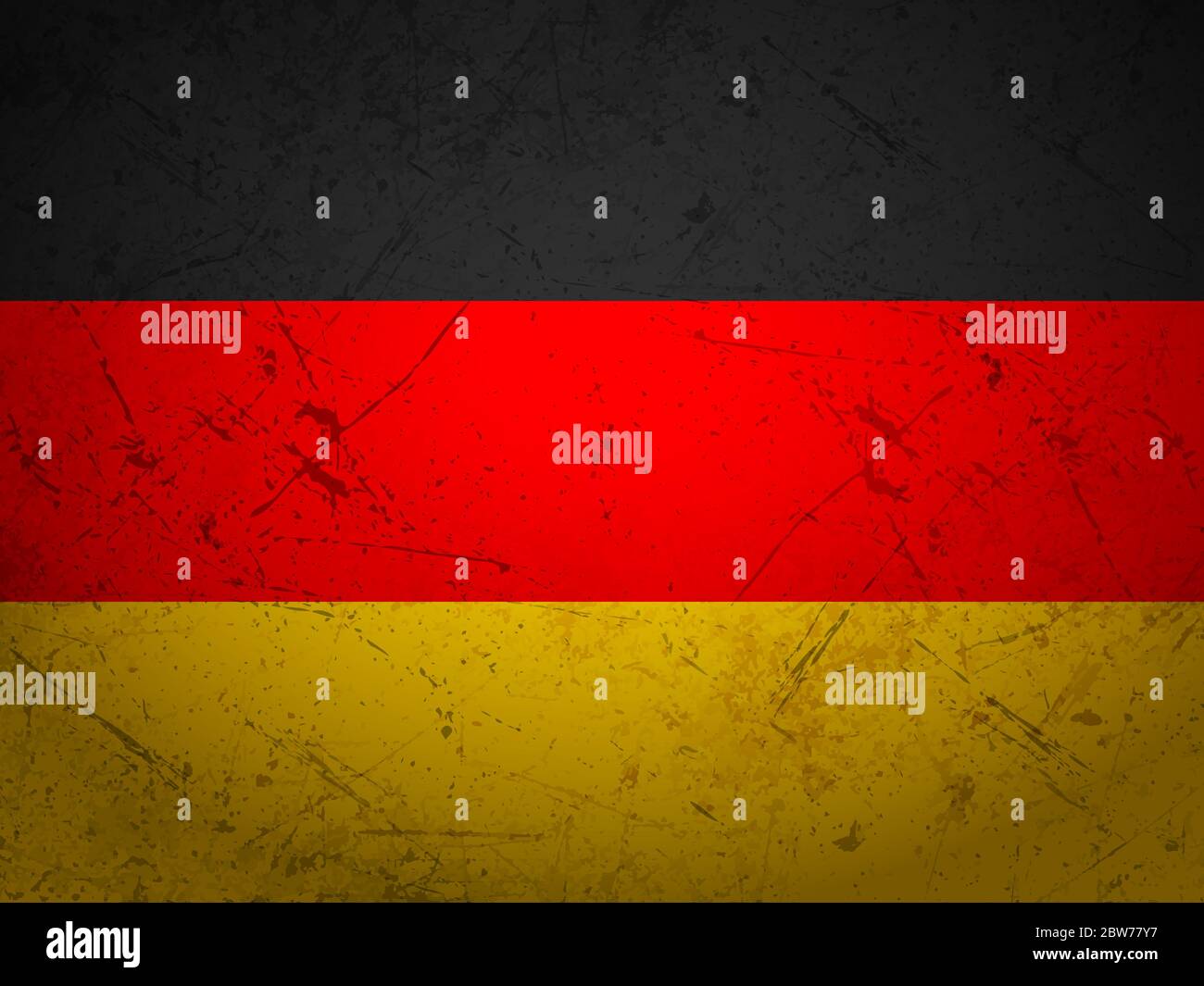 Grunge Germany flag textured background. Vector illustration Stock ...