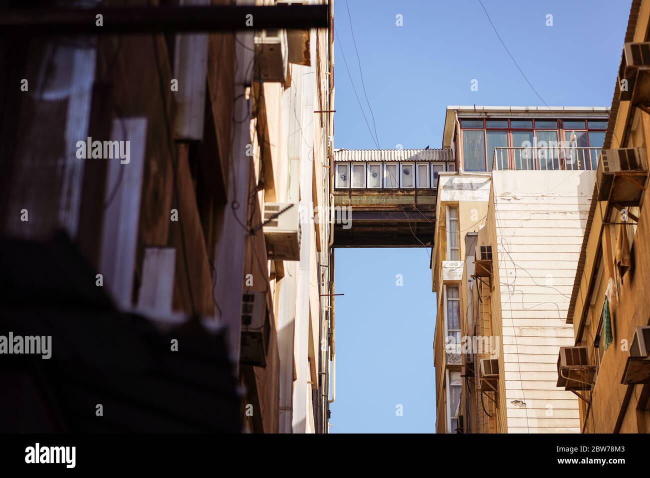 Bahrain city / Bahrain - January 15, 2020: traditional old building in ...