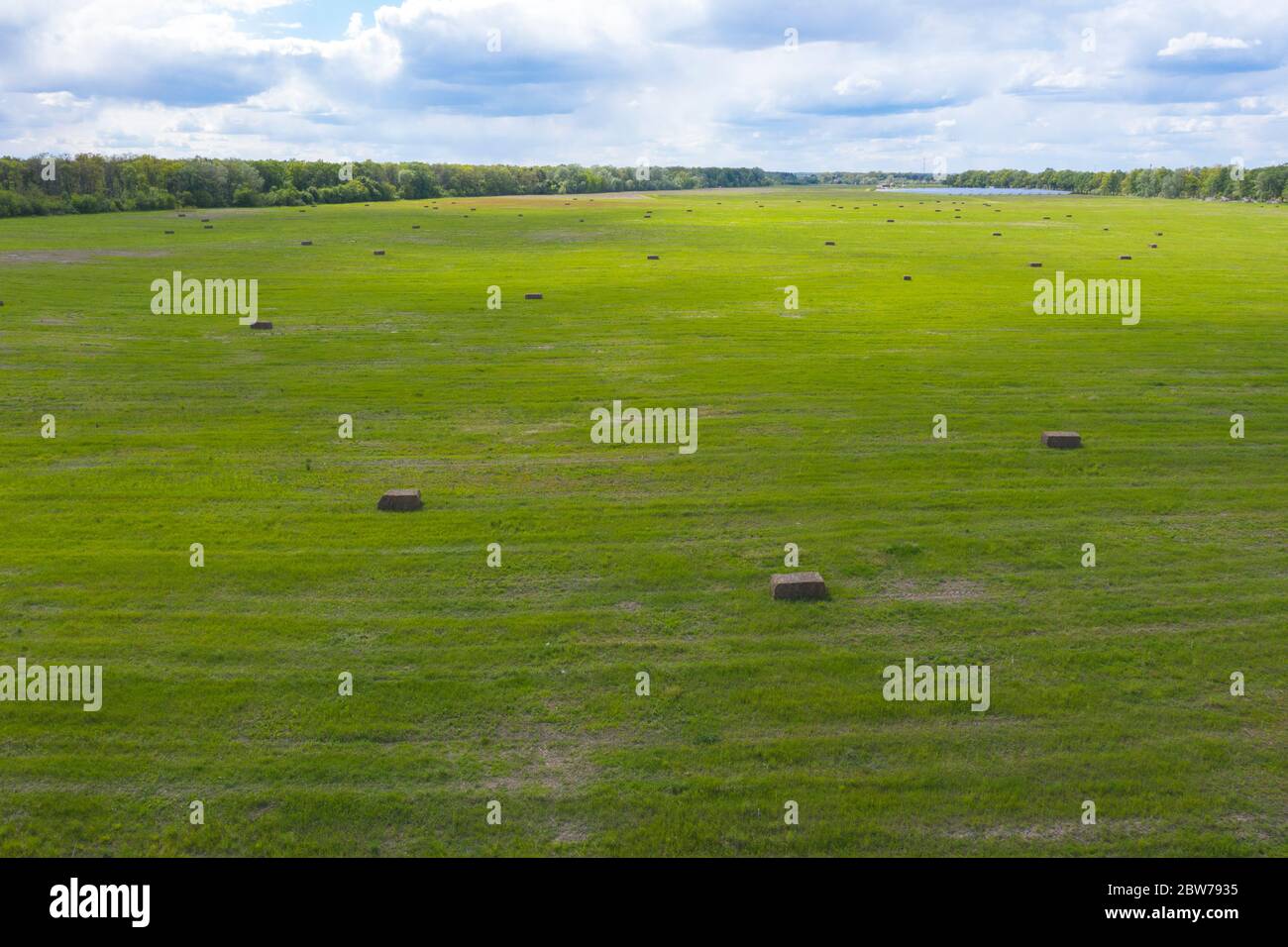 farm field, agriculture, view from above Stock Photo - Alamy