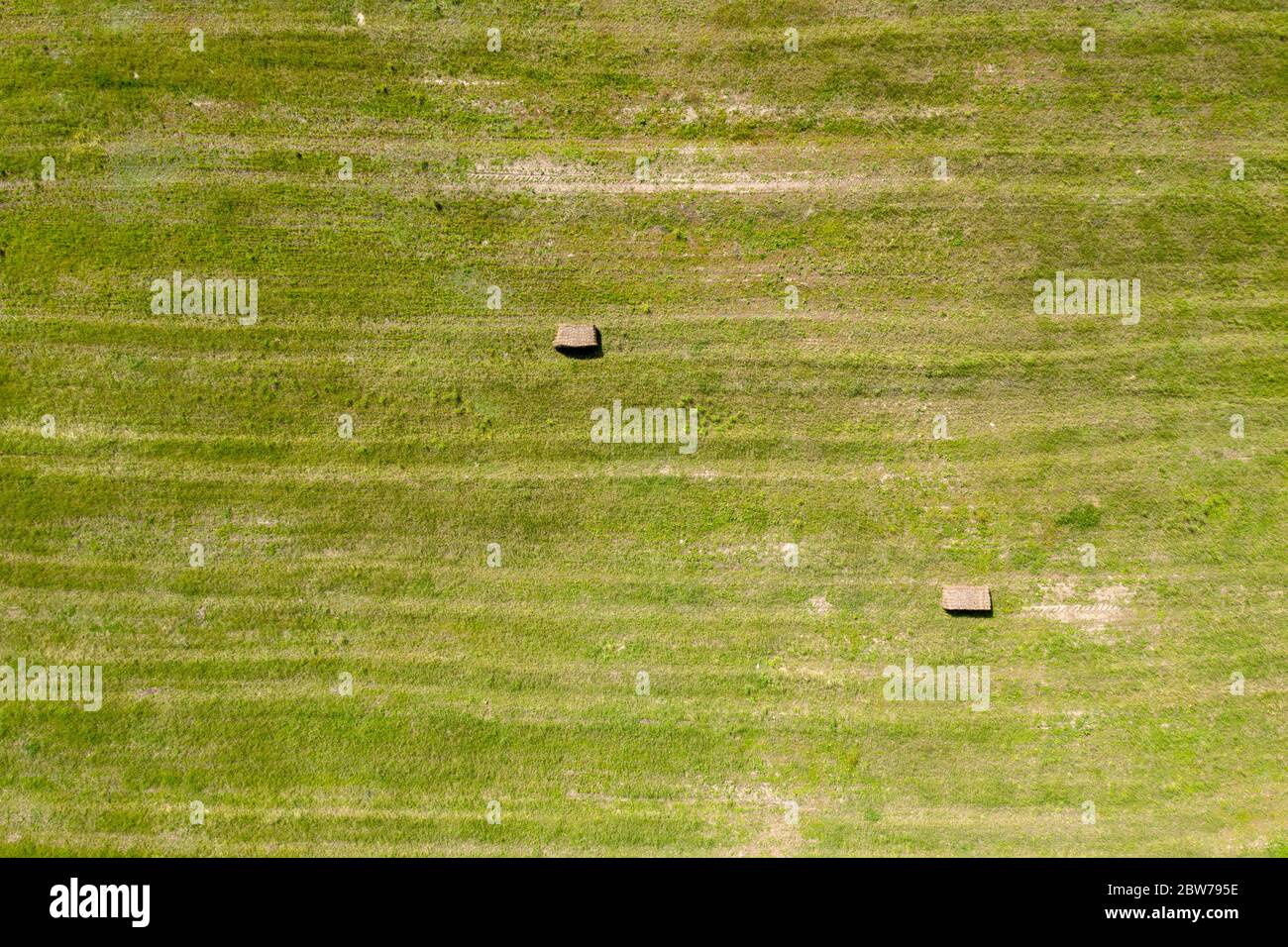 farm field, agriculture, view from above Stock Photo - Alamy