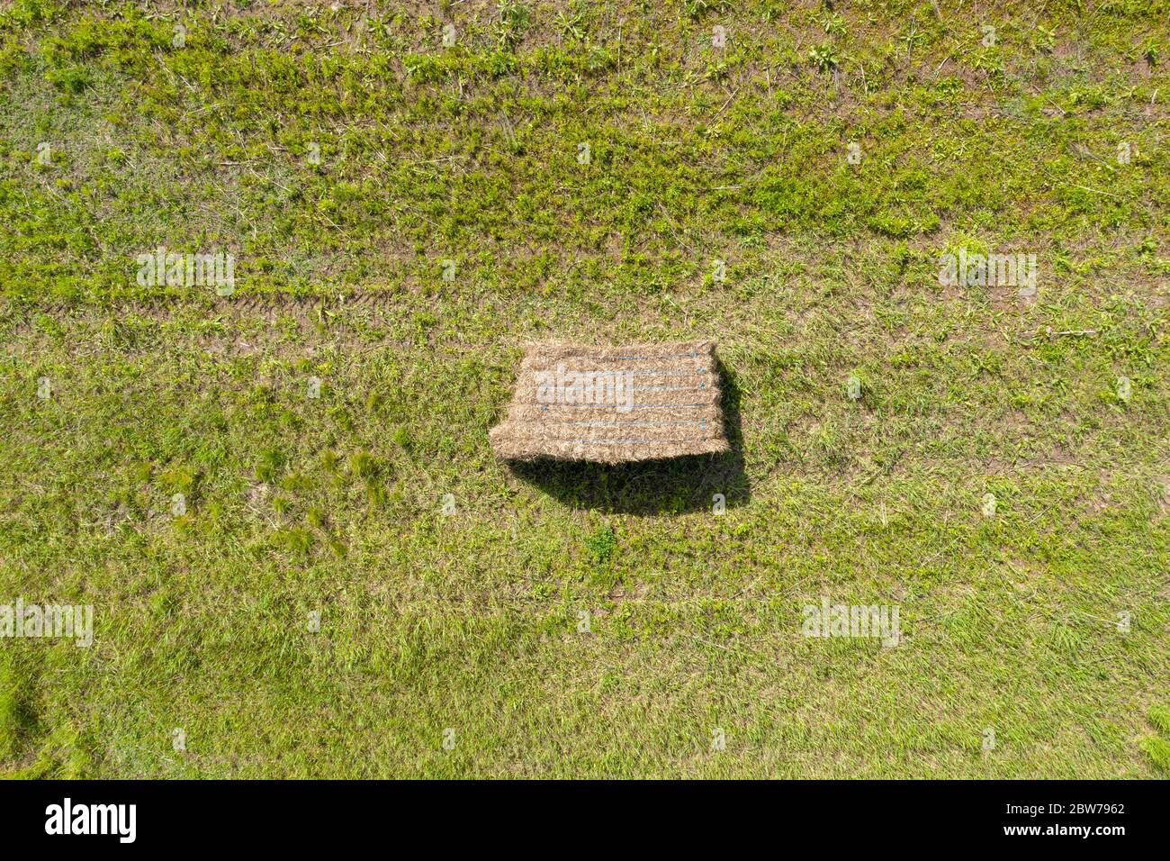 farm field, agriculture, view from above Stock Photo - Alamy