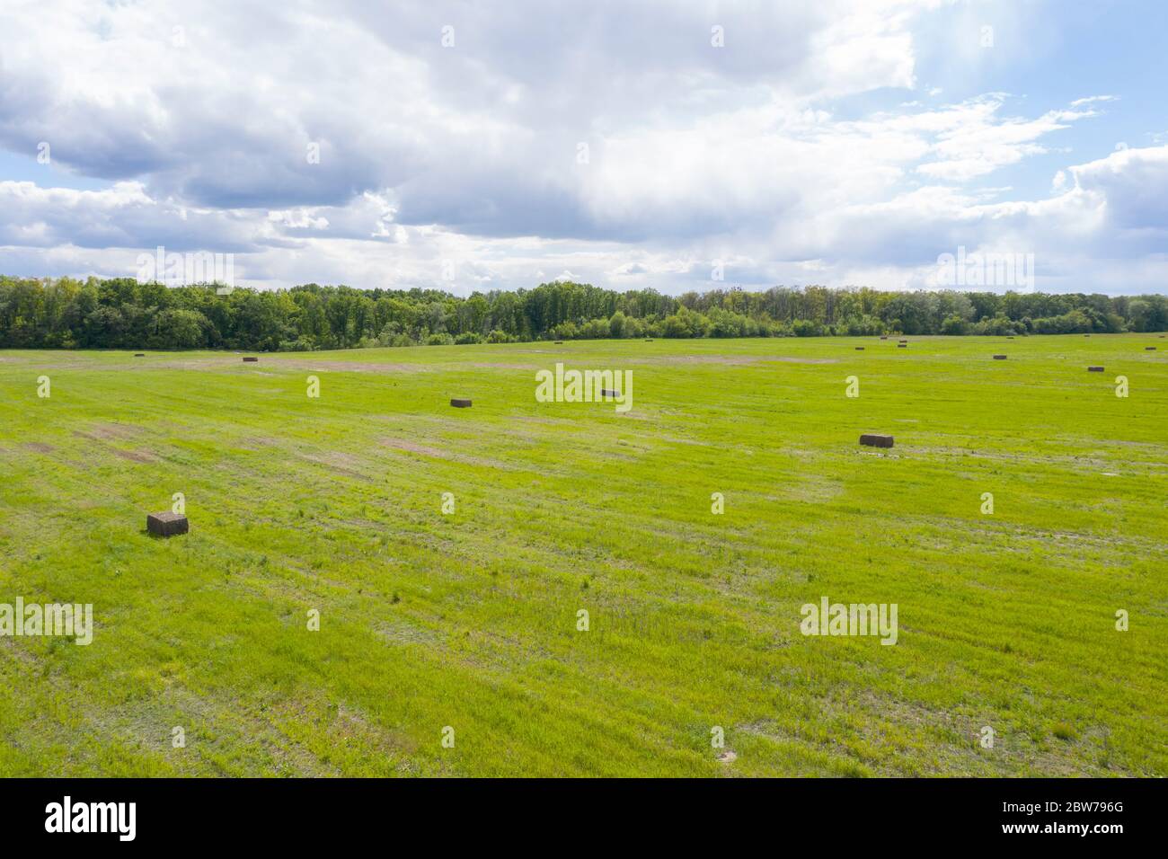 farm field, agriculture, view from above Stock Photo - Alamy