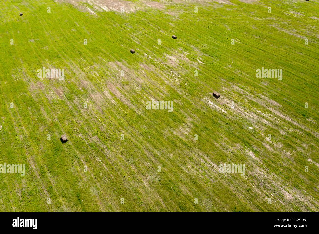 farm field, agriculture, view from above Stock Photo - Alamy
