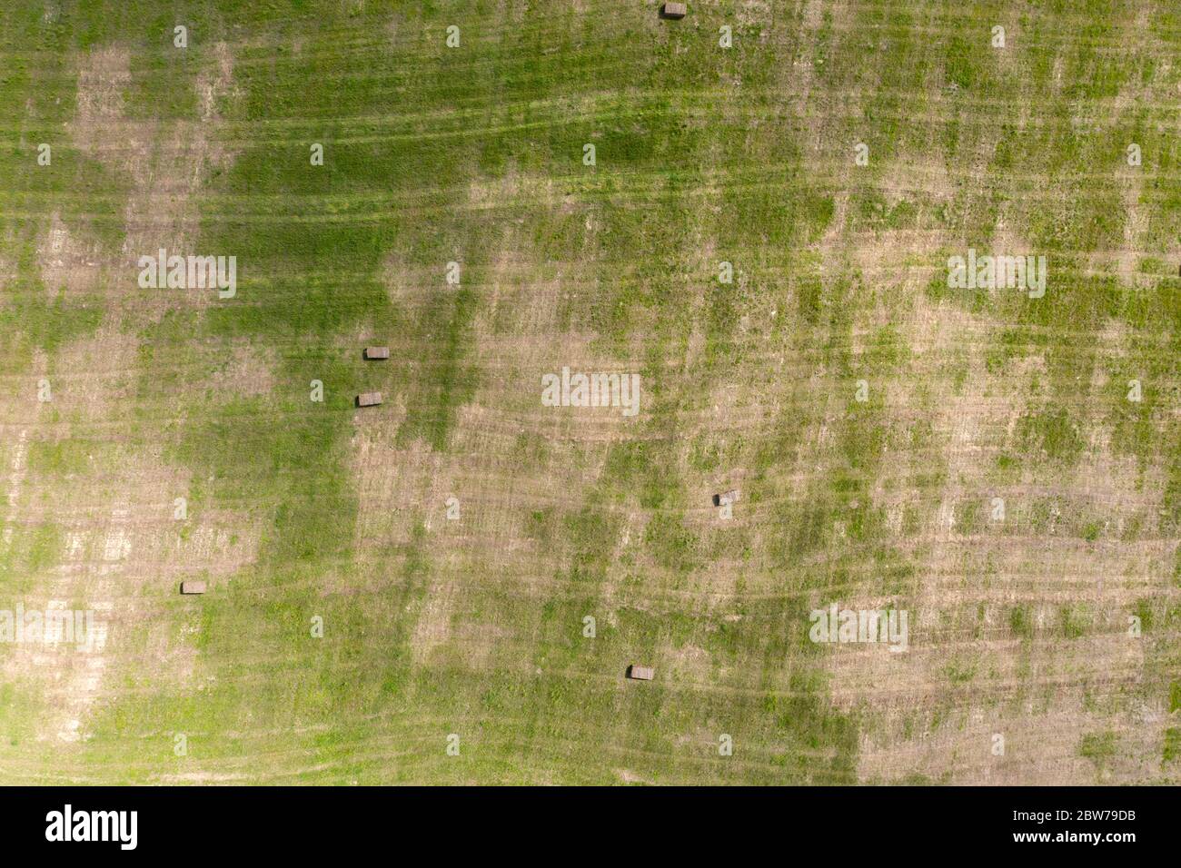 farm field, agriculture, view from above Stock Photo - Alamy