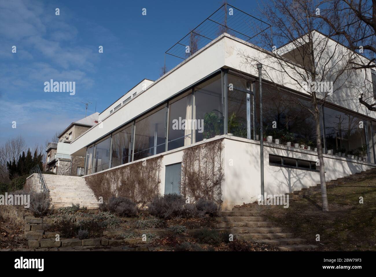 Villa Tugendhat, Brno Stock Photo - Alamy