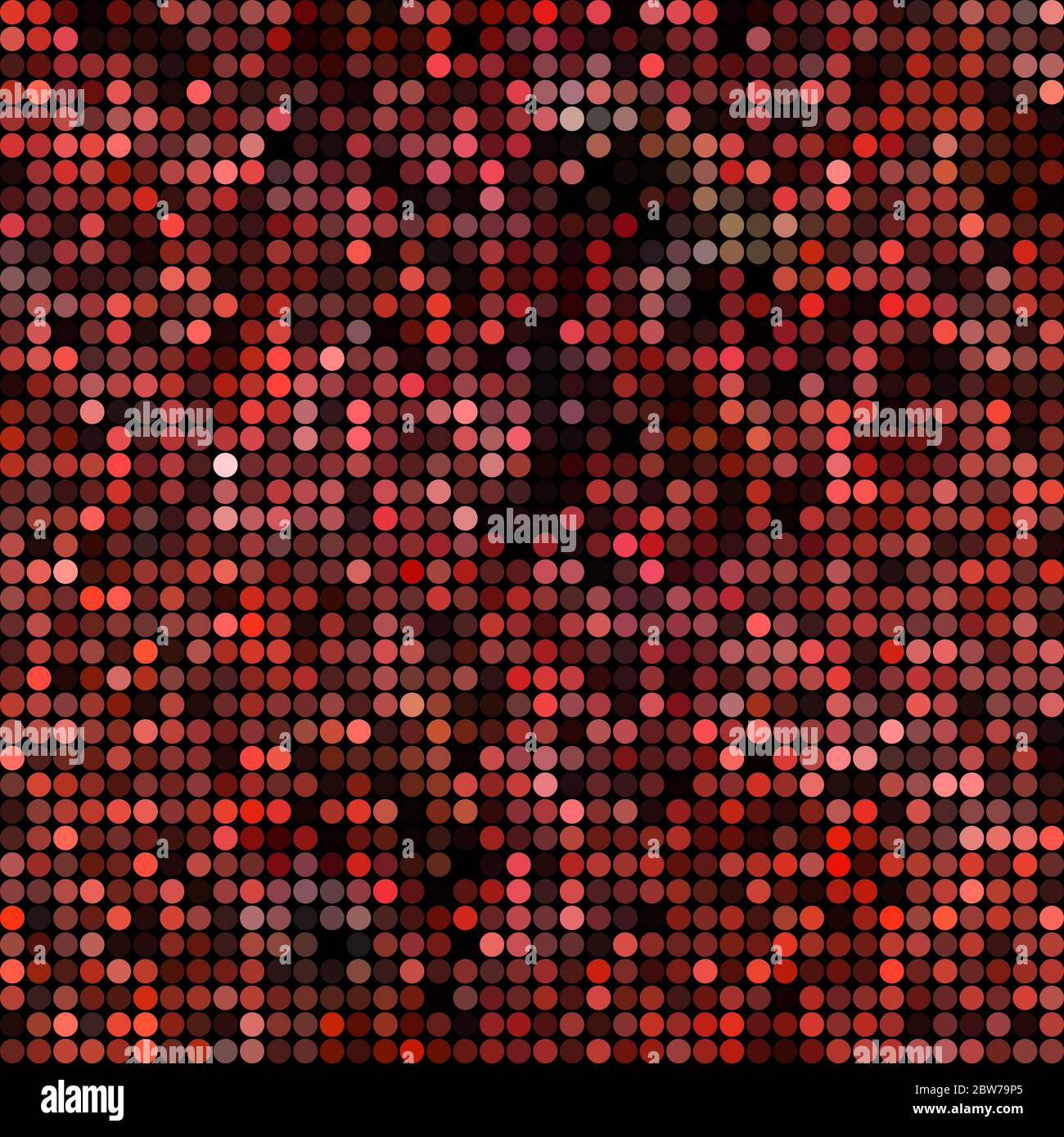 abstract vector colored round dots background - red Stock Vector Image ...