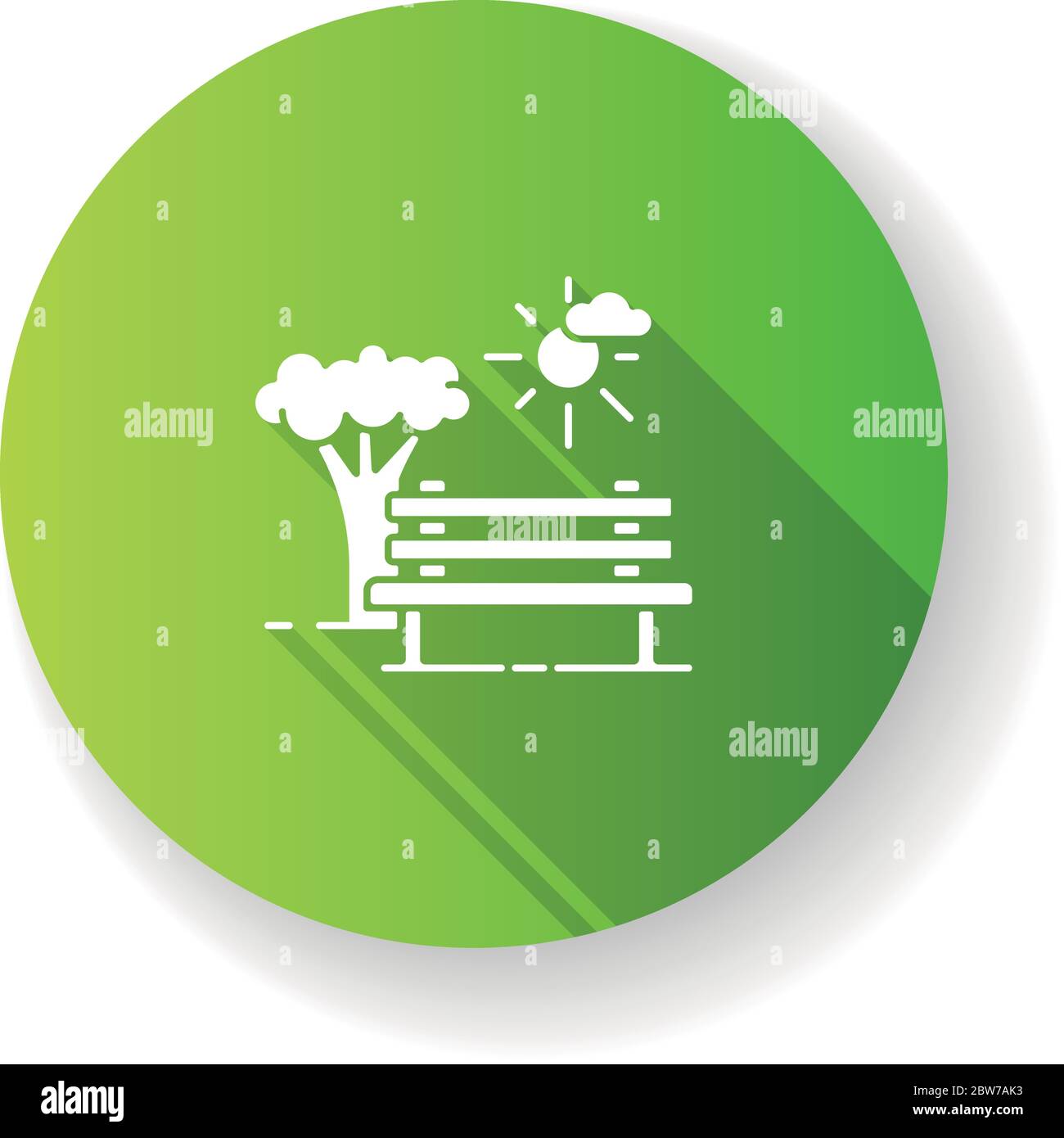 Open space urban park Stock Vector Images - Alamy