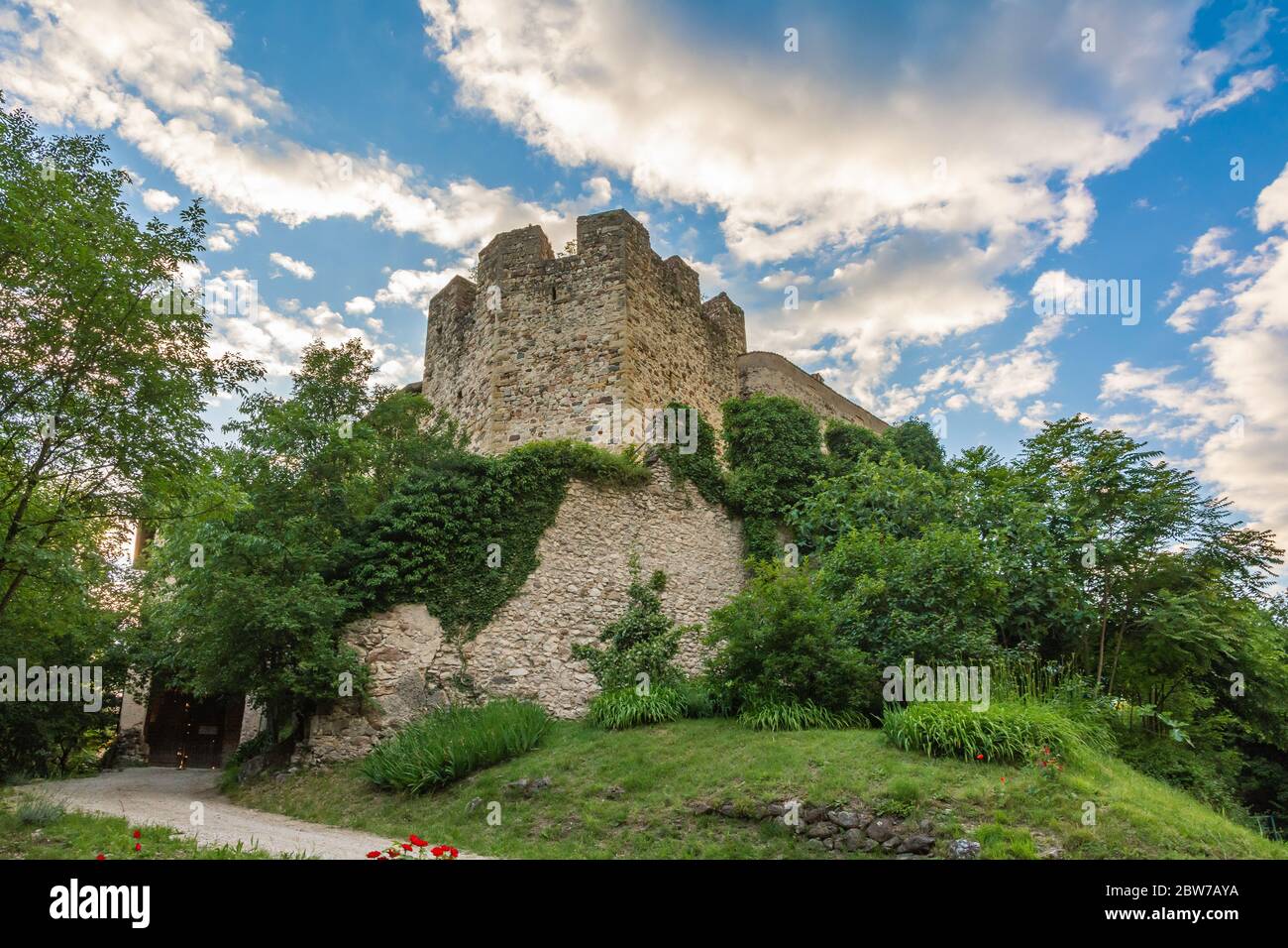 Monreale castle konigsberg medieval castle hi-res stock photography and ...