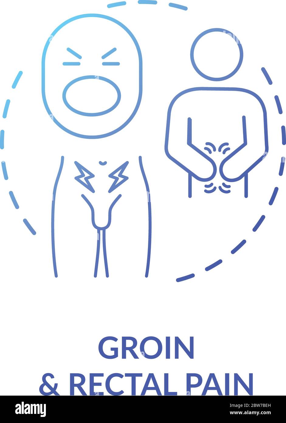 Pain man dark Stock Vector Images - Alamy