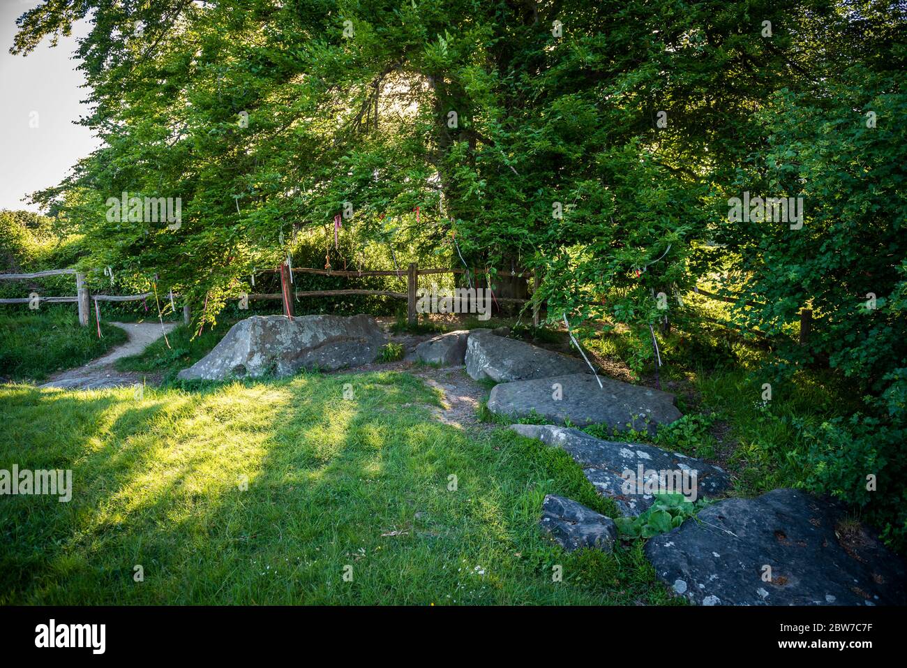 Coldrum Neolithic long barrow near Trottiscliffe, Kent, UK Stock Photo ...