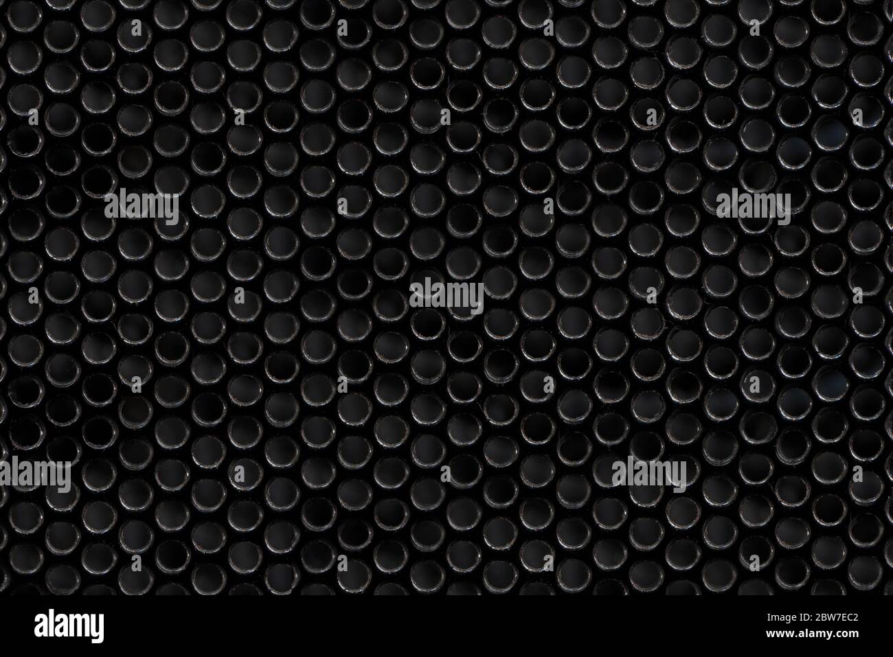 black metal texture. blank for designers. round lattice Stock Photo - Alamy