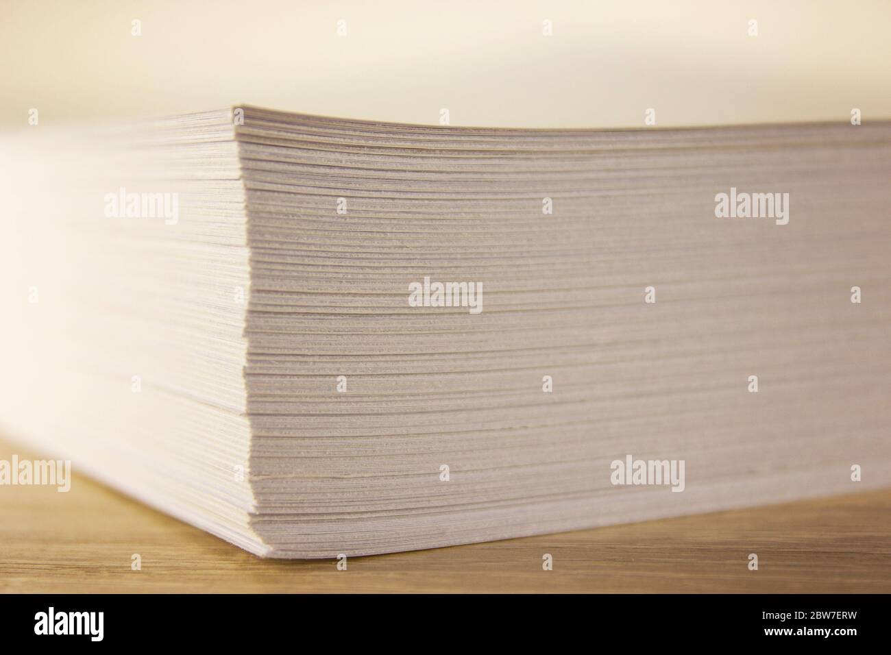 Tall stack of papers hi-res stock photography and images - Alamy
