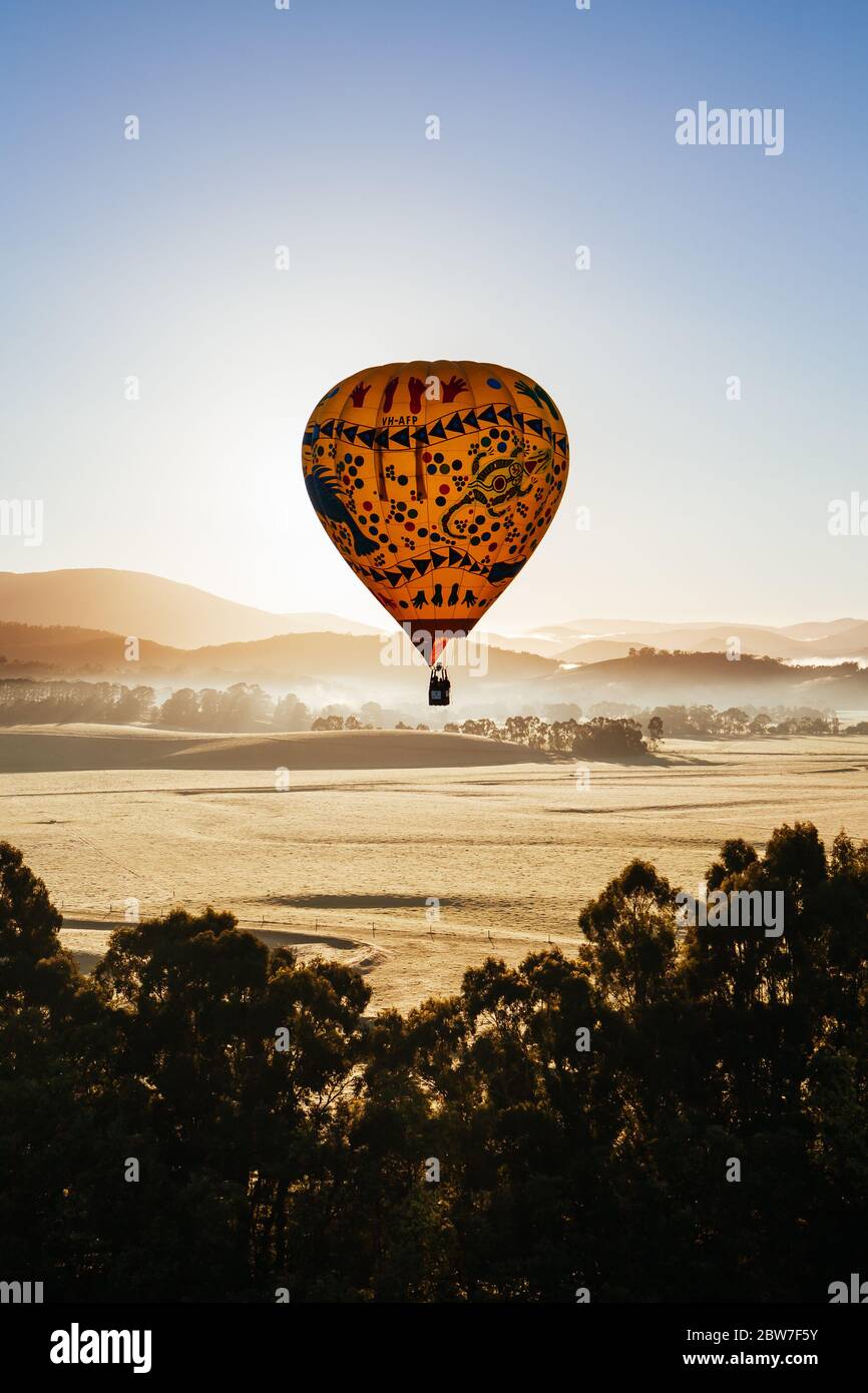 Australia field balloon hi-res stock photography and images - Alamy