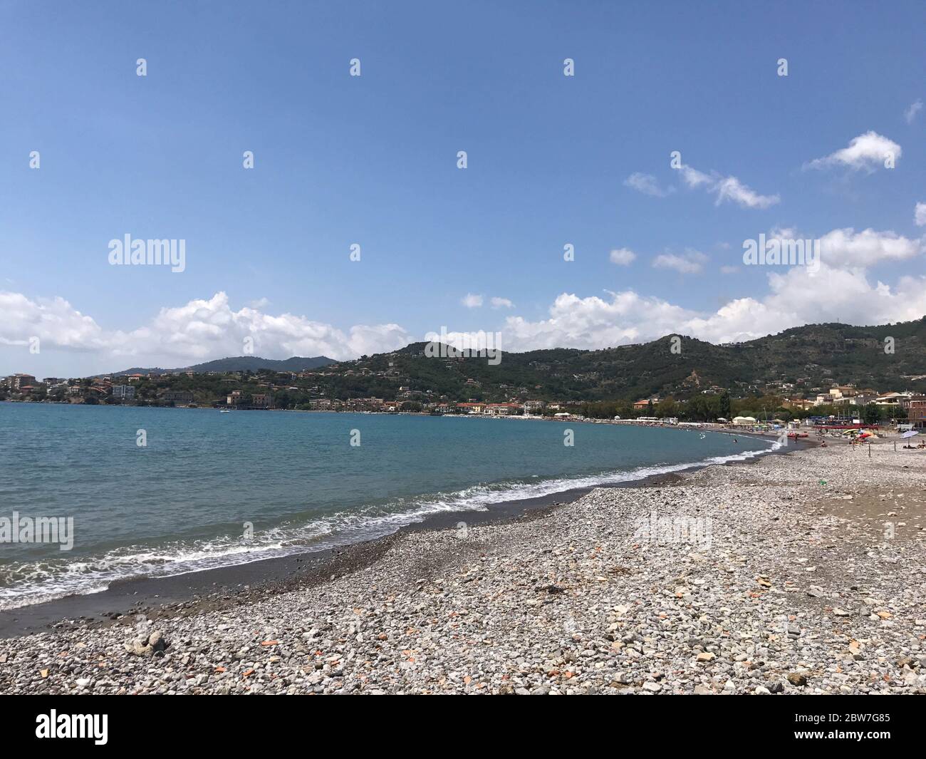 The seaside of Sapri, Campania - Italy Stock Photo - Alamy