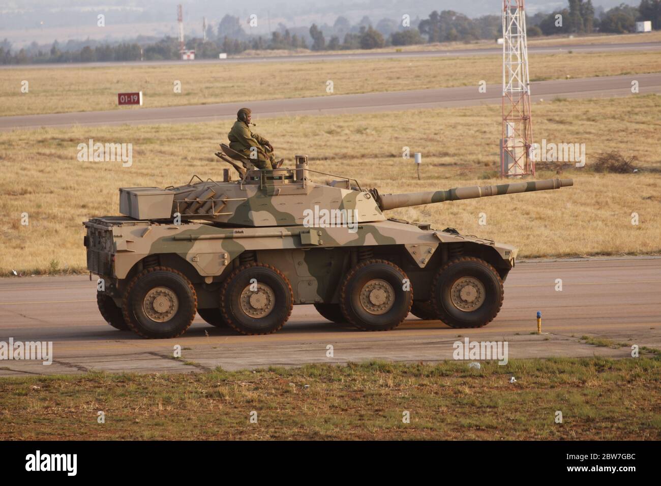 Rooikat armoured reconnaissance vehicle hi-res stock photography and ...