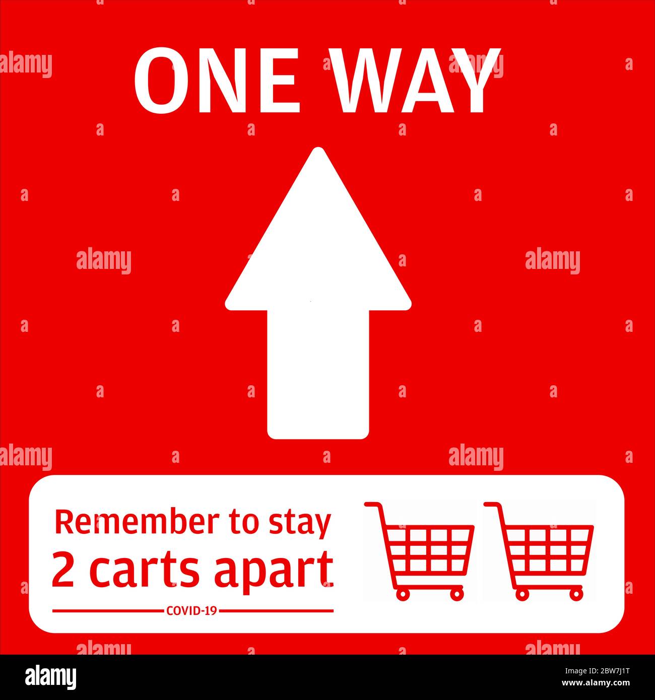 Social Distancing or Safe Distancing Floor Sticker for stores and ...