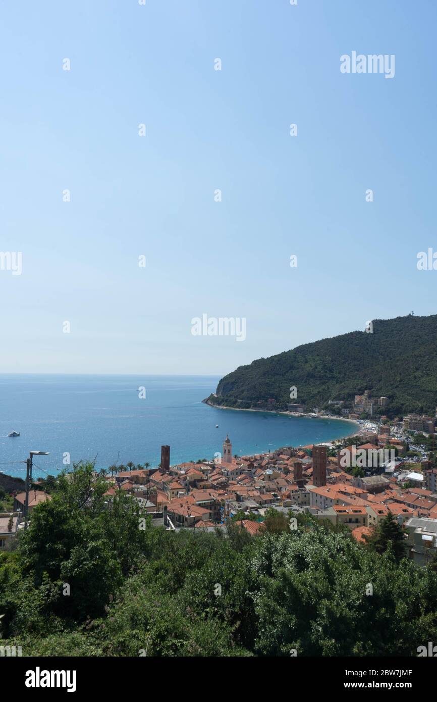 View of Noli, Liguria - Italy Stock Photo - Alamy