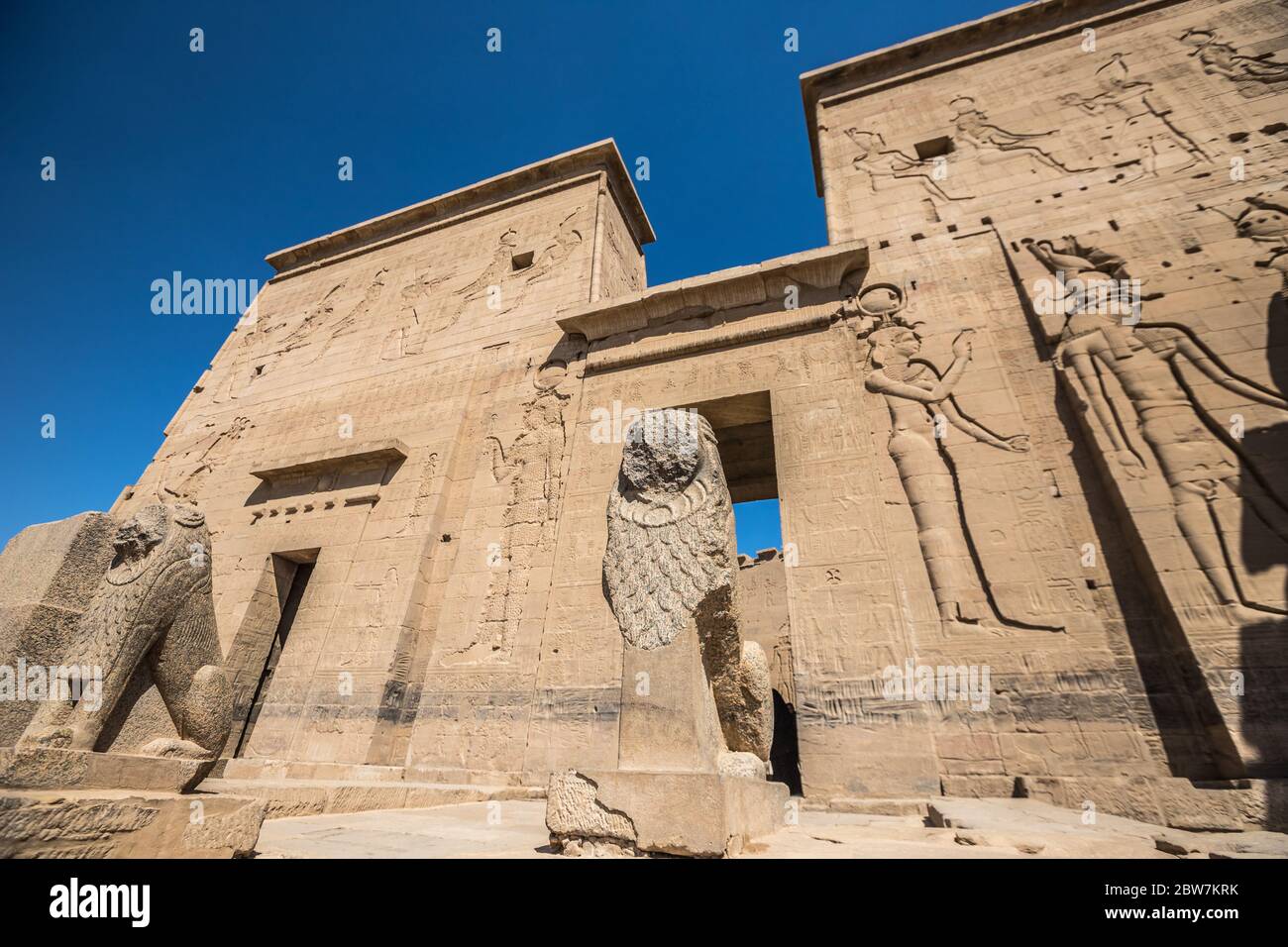 Philae temple of Egypt Stock Photo - Alamy