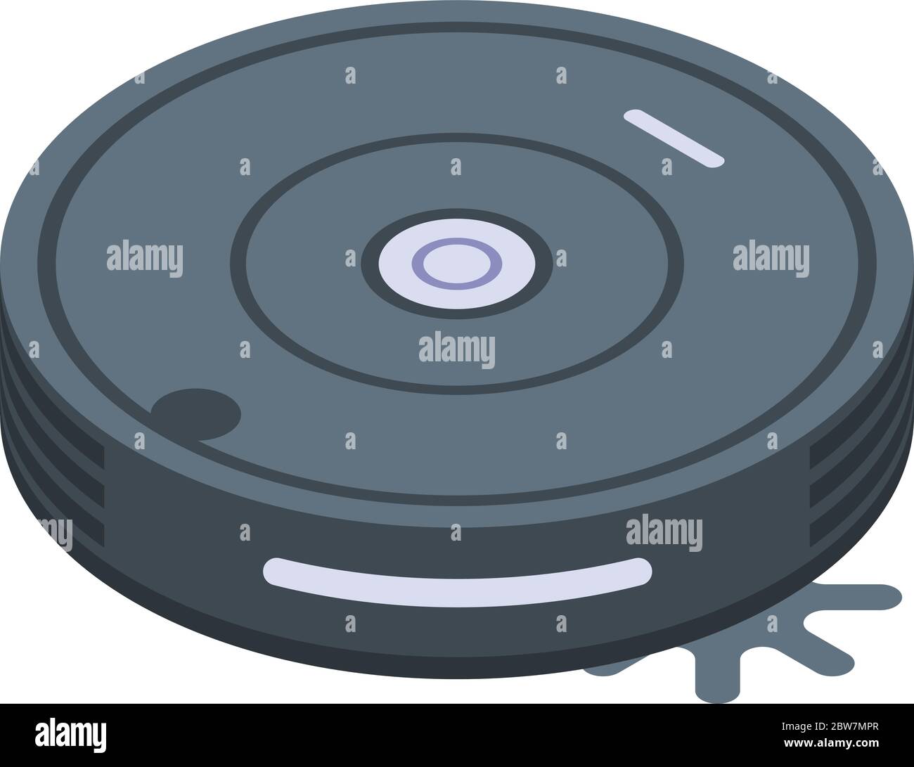 Vacuum hoover robot Stock Vector Images - Alamy