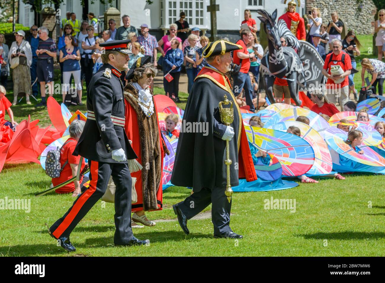 Saint st alban albans festival pilgrimage hi-res stock photography and ...