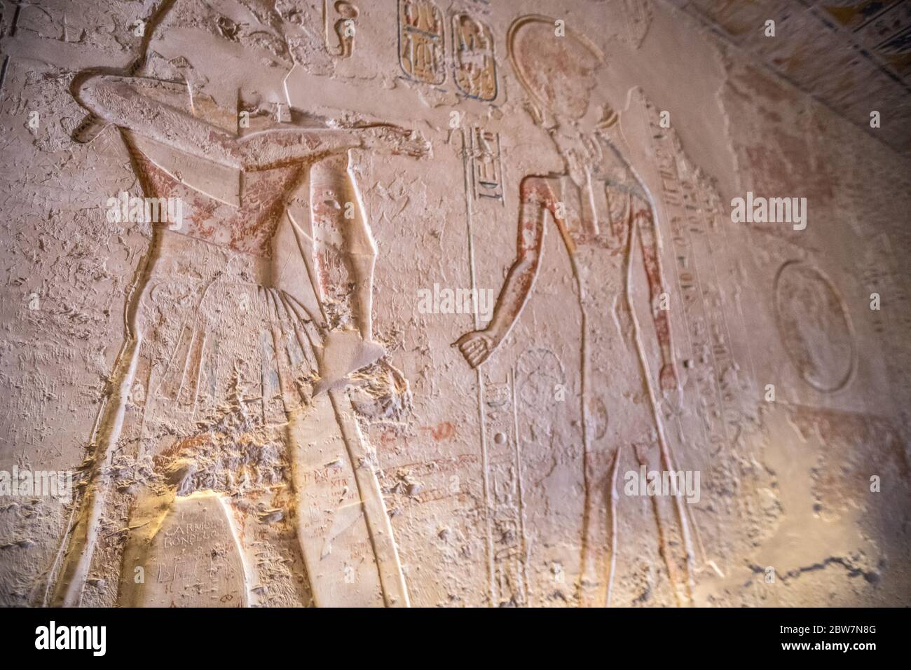 Temple of ramses iv hi-res stock photography and images - Alamy