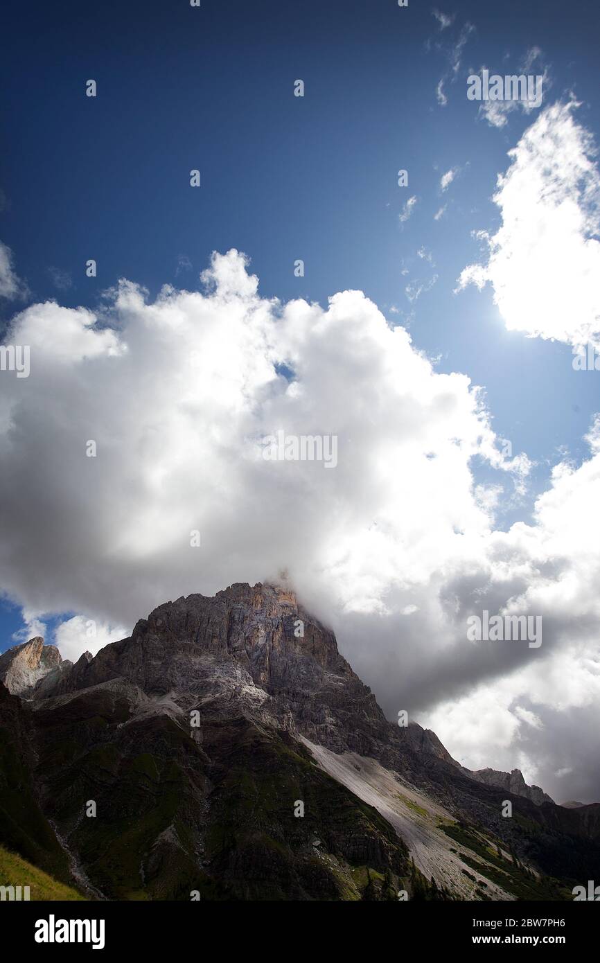 Europe, Italy, Trentino Alto-Adige, Paneveggio & Passo Rolle Stock ...