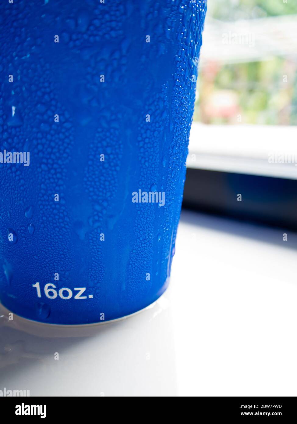 Water drop from Coffee cup on stone top table Stock Photo - Alamy