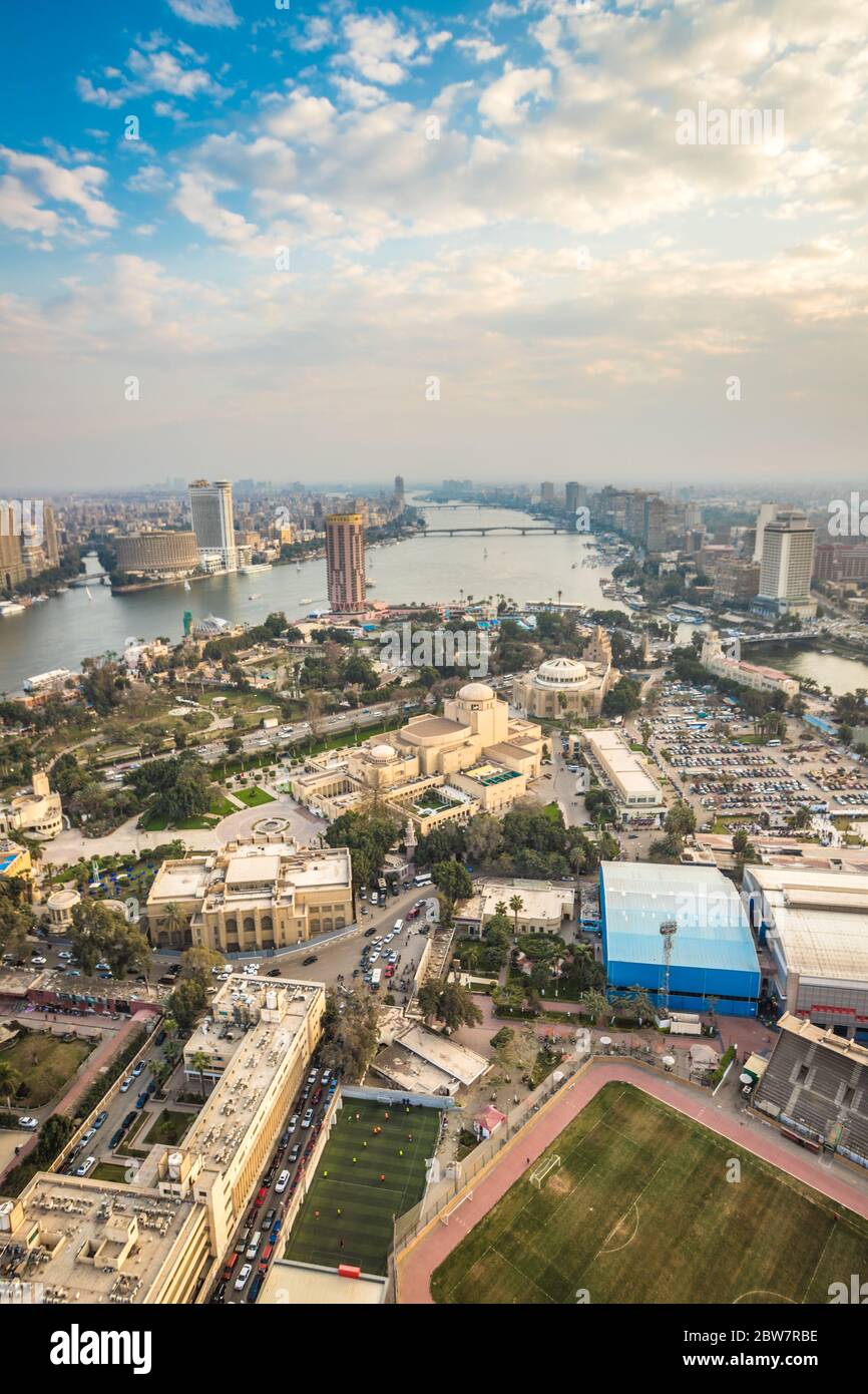 The Nile river in Cairo Egypt Stock Photo - Alamy