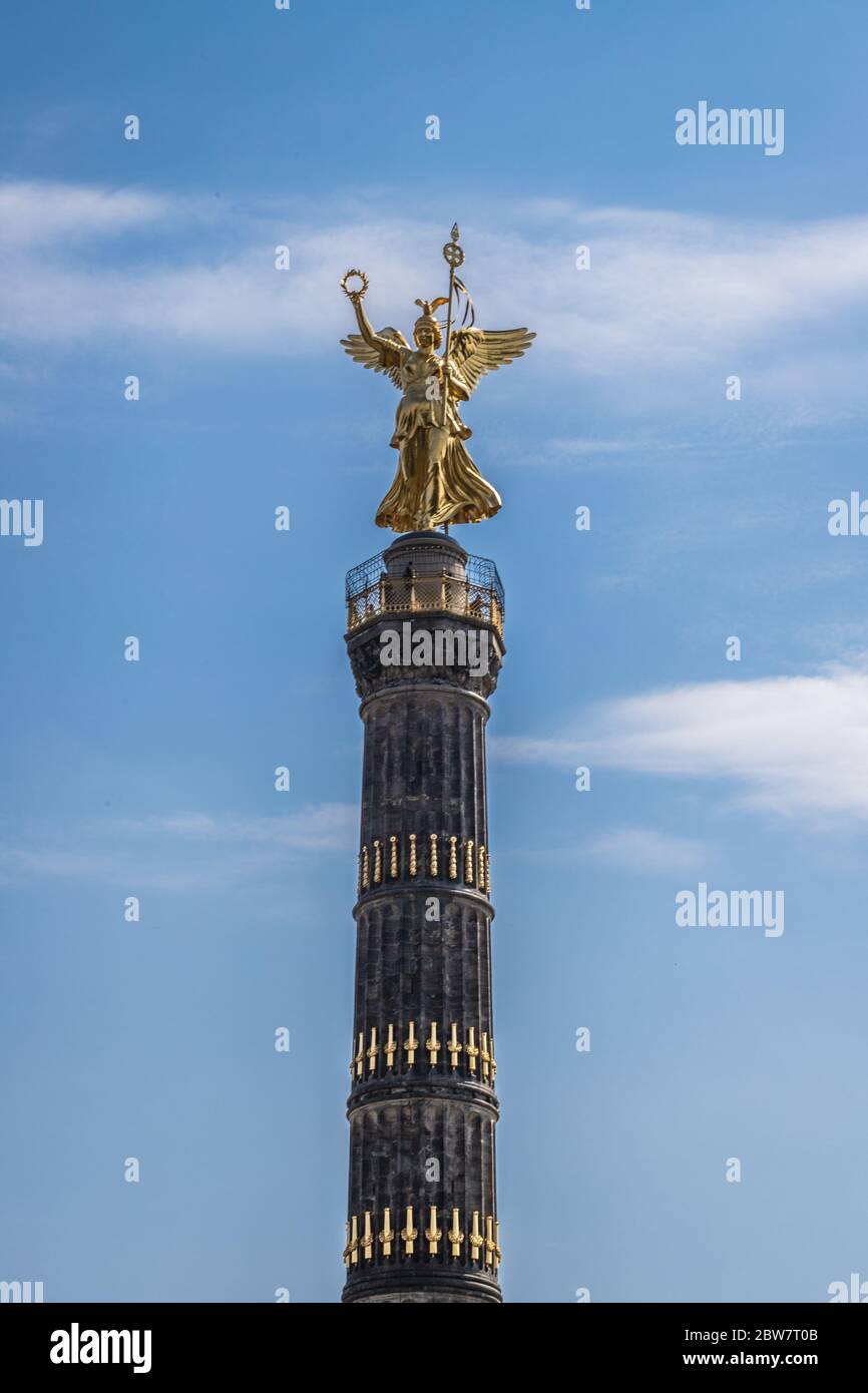Victory column in Berlin Stock Photo - Alamy