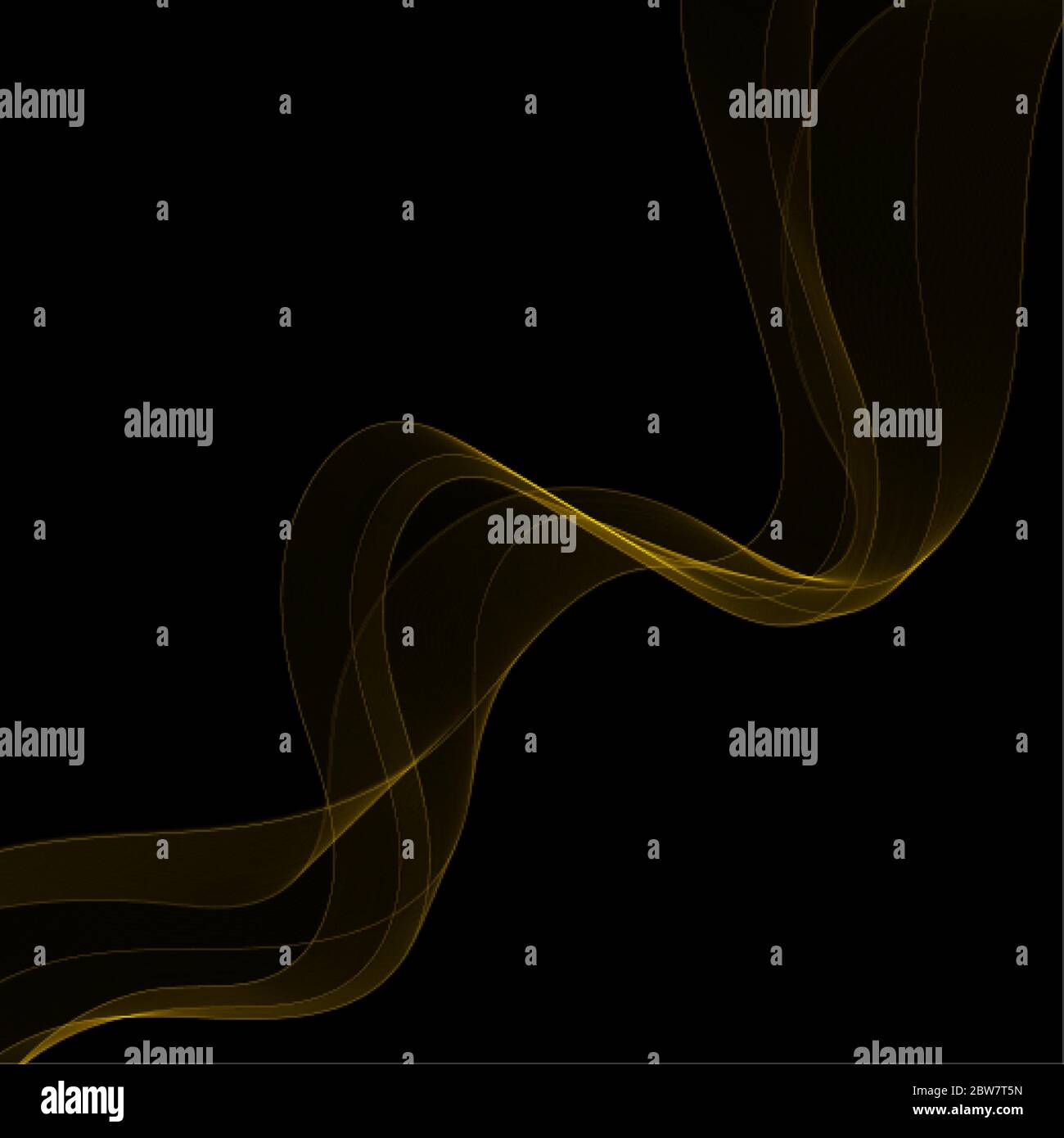 Golden curves Stock Vector Images - Alamy
