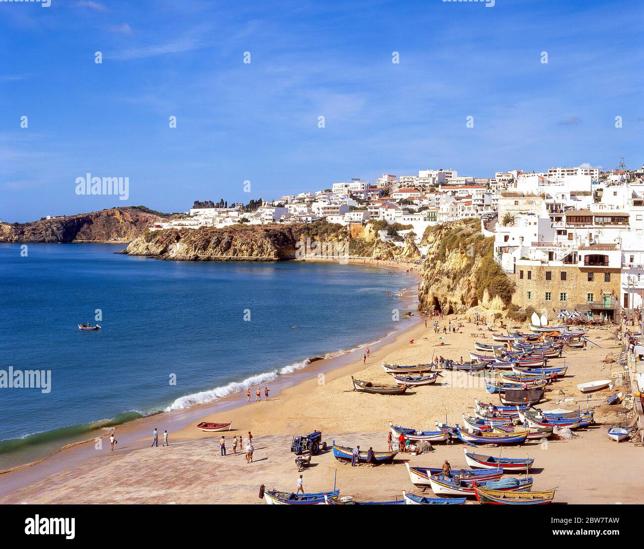 Praia de Albufeira, Albufeira, Algarve Region, Portugal Stock Photo - Alamy