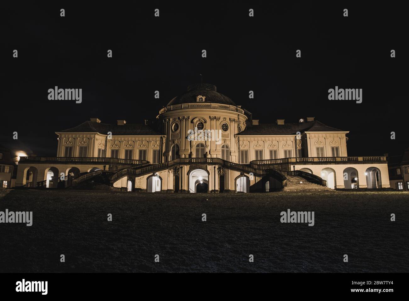 Schloss solitude castle stuttgart baden hi-res stock photography and ...