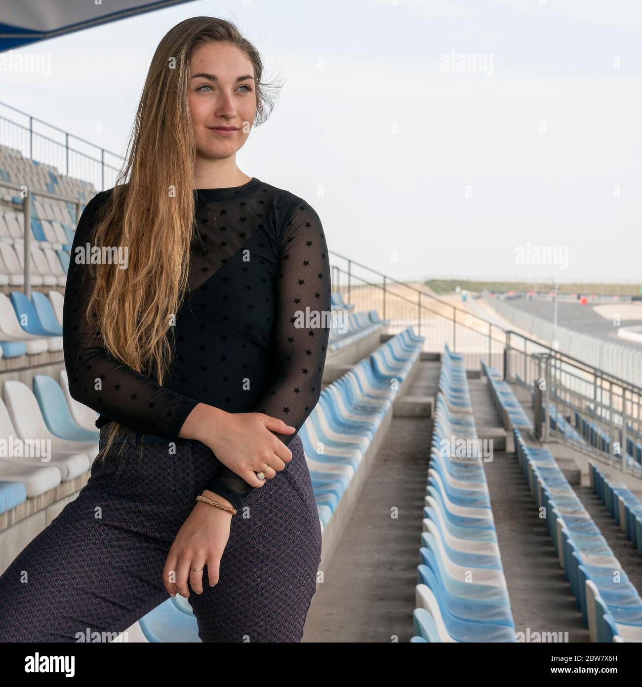 8 may 2020 Zandvoort, The Netherlands Portrait of aspiring Dutch ...