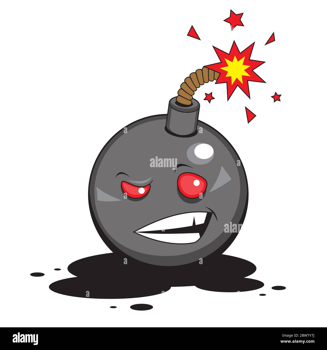 Scary boy street Stock Vector Images - Alamy