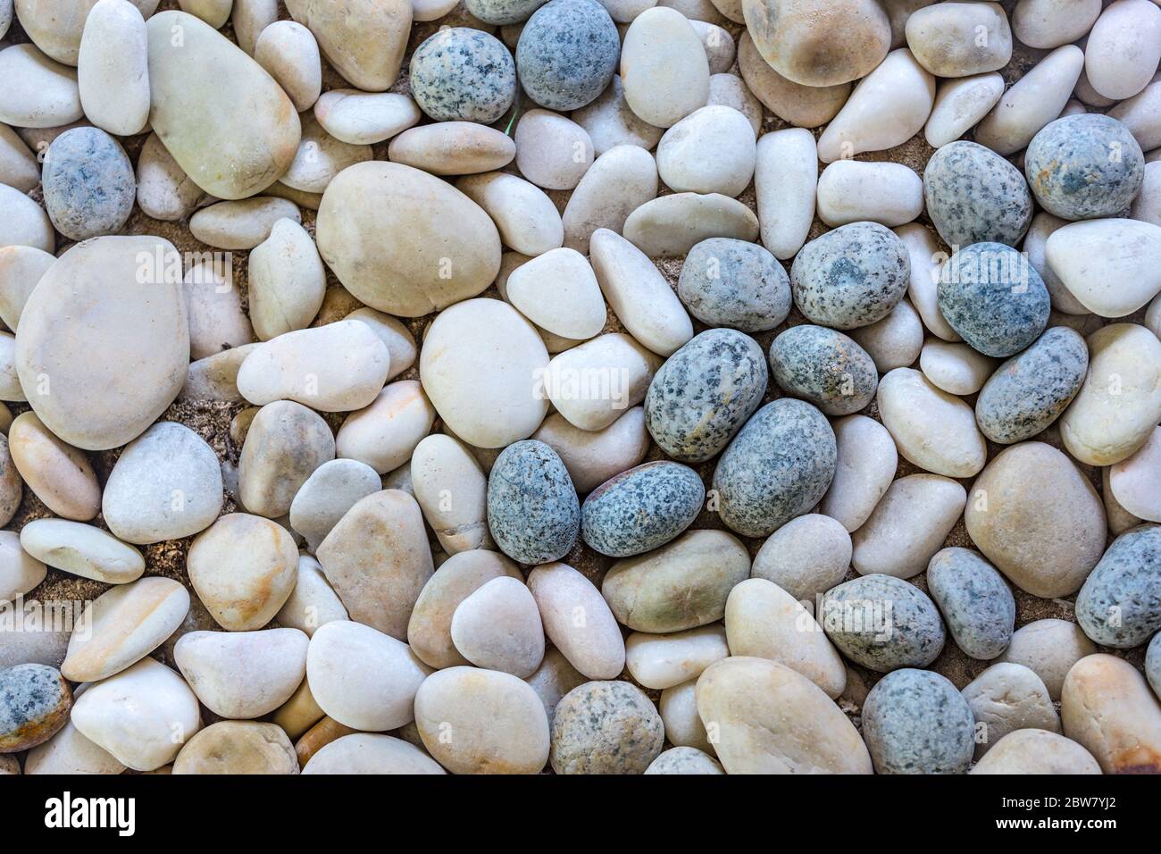 Abstract smooth round pebbles sea texture background. Abstract nature ...