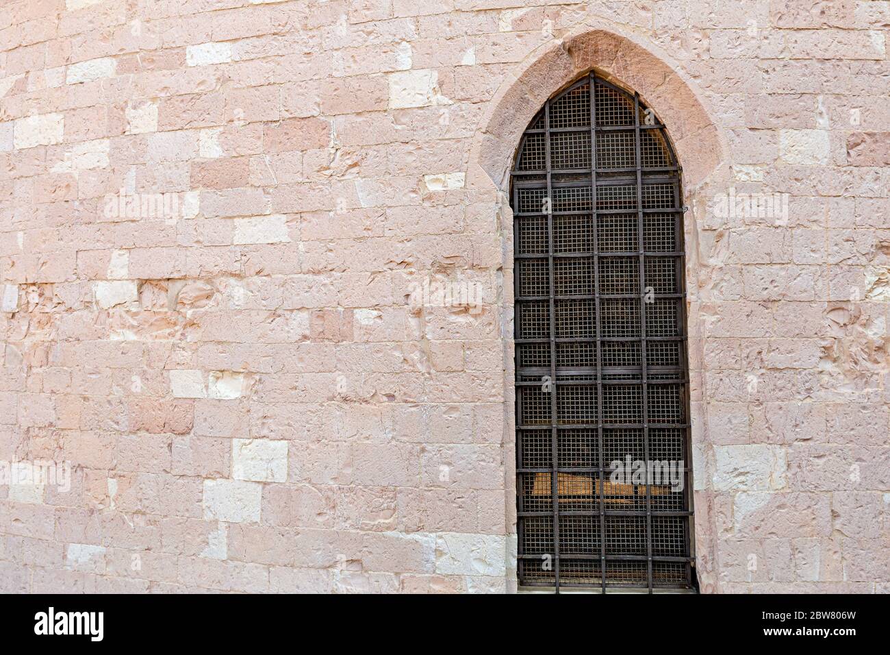 windows in the facades of ancient medieval houses Stock Photo - Alamy