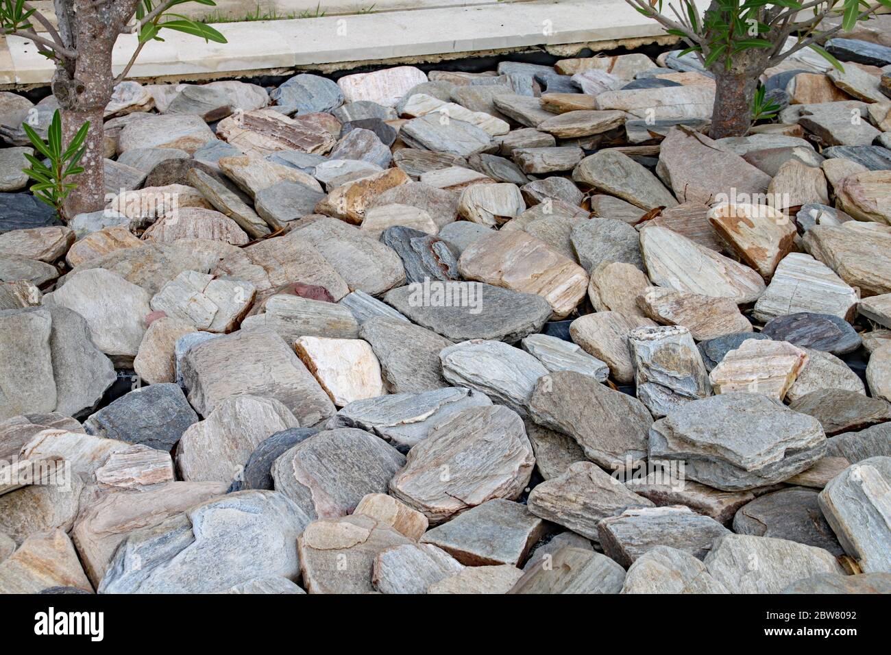 Broken stone pathway hi-res stock photography and images - Alamy