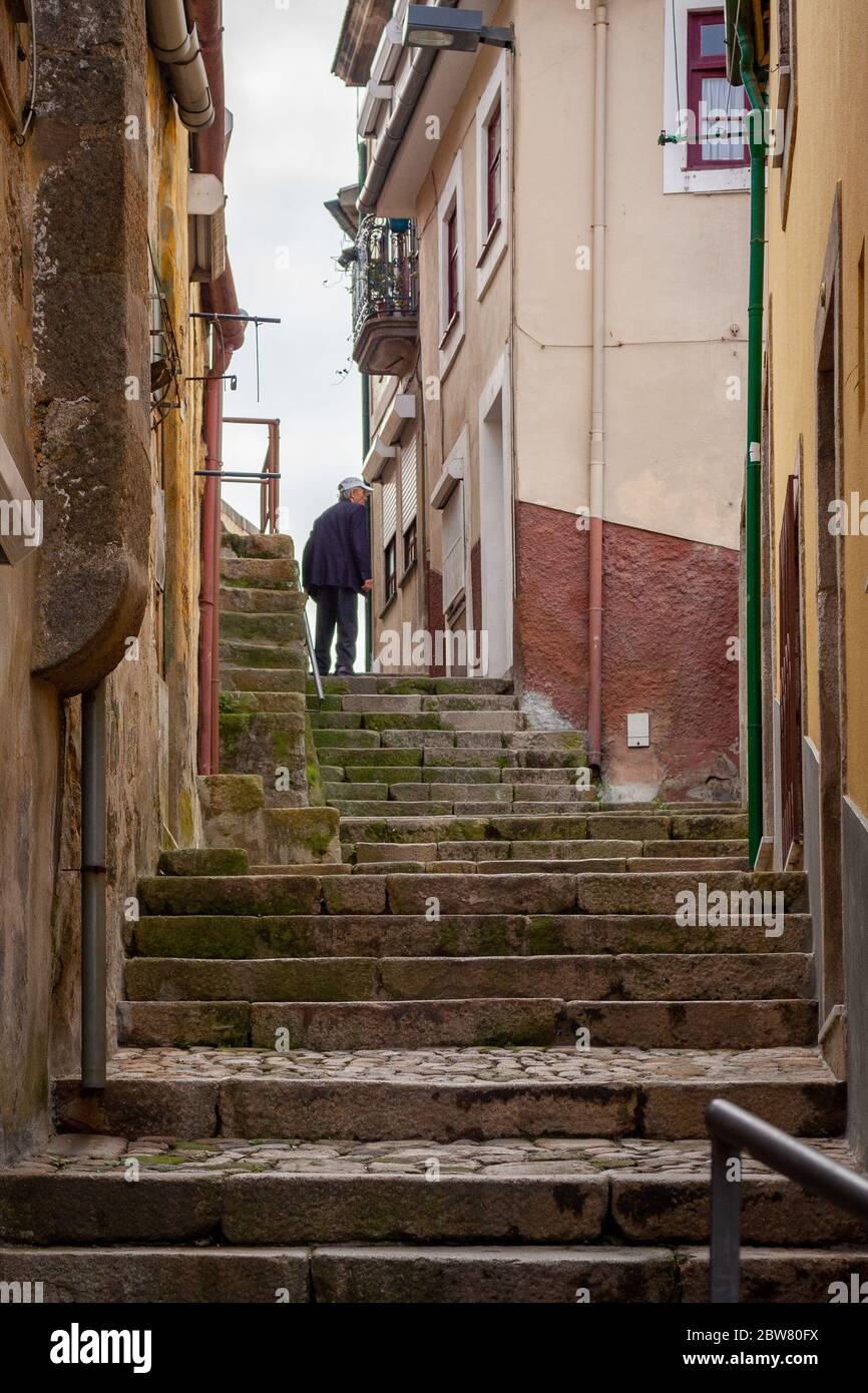 Porto stairs hi-res stock photography and images - Alamy