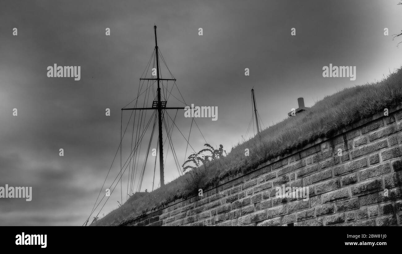 Day 80 Of The Apocalypse in Halifax Nova Scotia Canada. The streets of ...